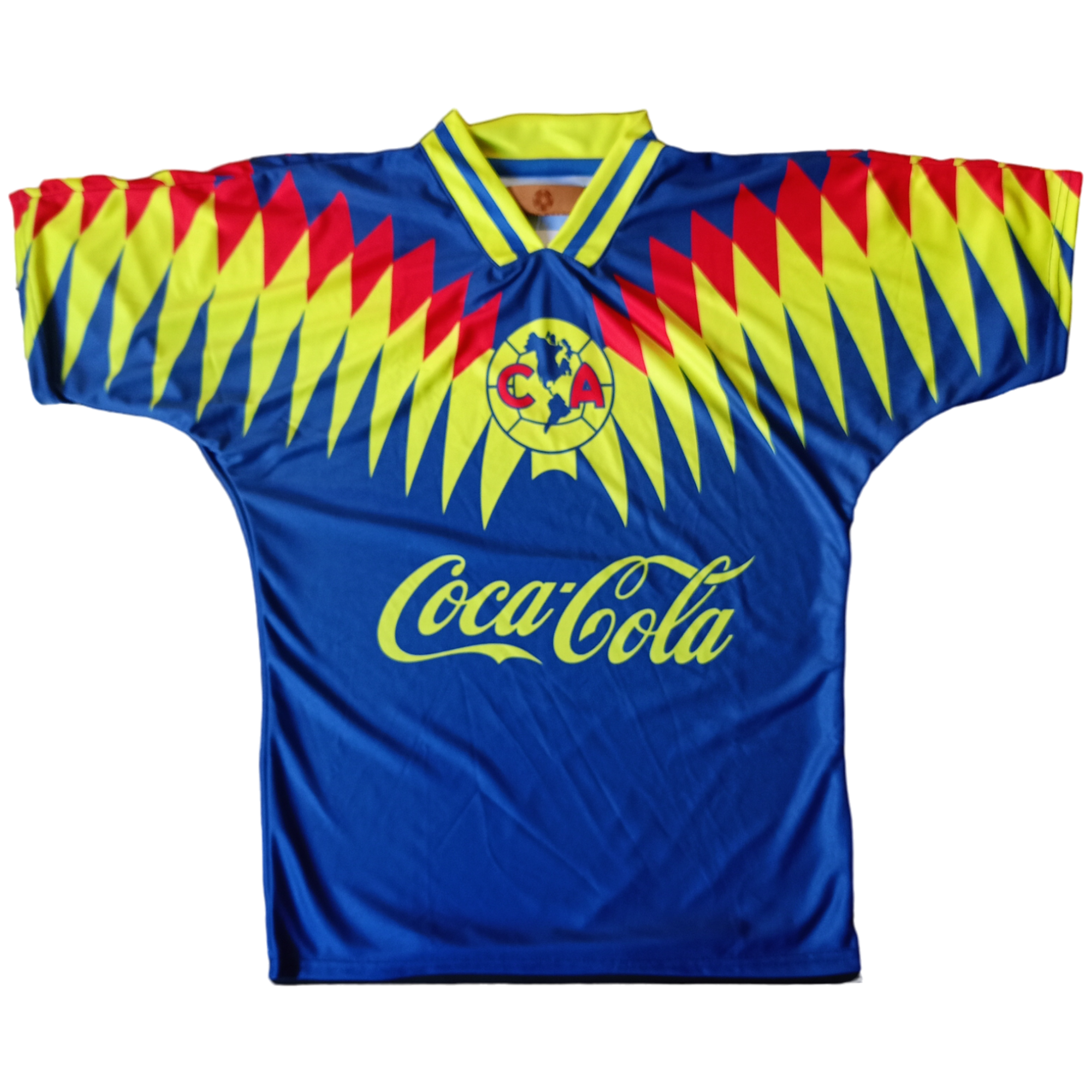 Jersey Retro Club América 1994 Visita Azul – El poder de las Águilas e ...