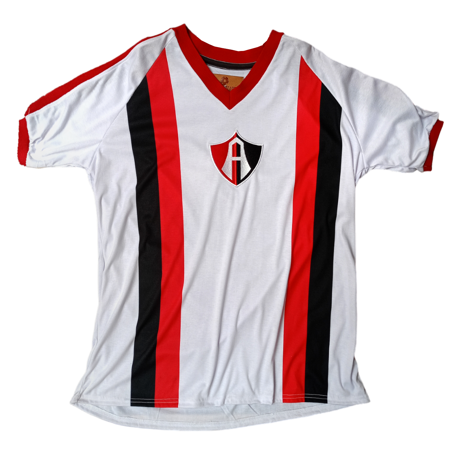 Jersey Retro Atlas 1977 – Elegancia y Pasión Rojinegra ⚽🔴⚫ ...